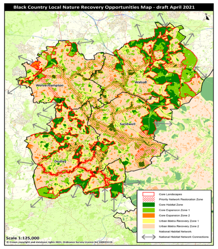 Black Country Local Nature Recovery Opportunities Map | The Wildlife Trusts