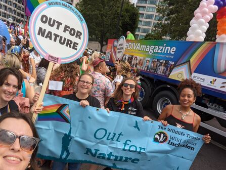 It’s Pride month! Join us in celebrating. | The Wildlife Trusts
